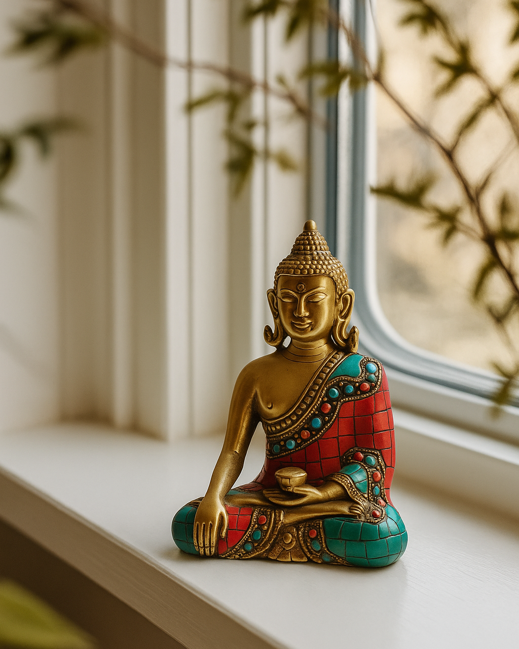 Shakyamuni Buddha Statue: Ein Juwel der Stille und Besinnung – luo pan